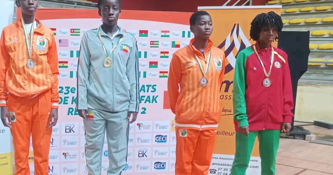 Le Bénin décroche 5 cinq médailles d’or à Abidjan - 24 HEURES AU BENIN