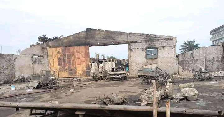 Voici le premier bilan de l’incendie à Sèmè-Kraké - 24 HEURES AU BENIN
